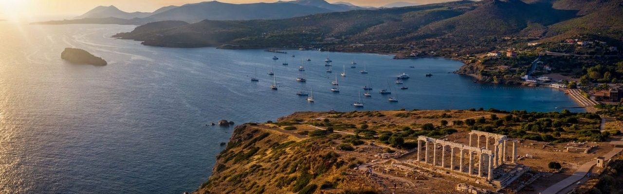 The Archaeological Site Of Sounion-The Temple Of Poseidon | Athens ...